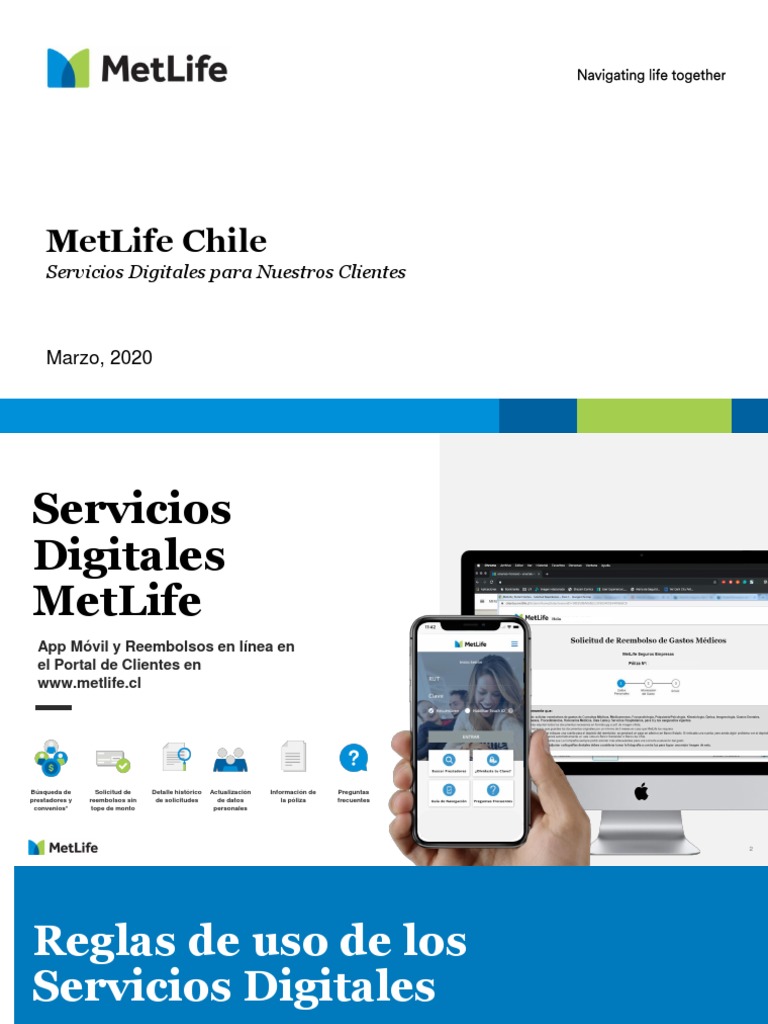 Servicios Digitales METLIFE 2021 | PDF | Póliza de seguros | Contraseña