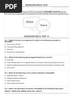 MongoDB SI Associate Certification | PDF | Mongo Db | Software Engineering