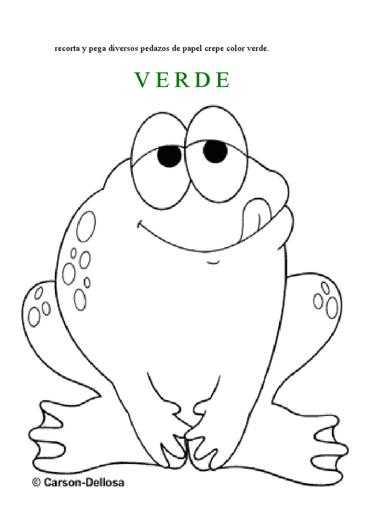 Ficha Color Verde | PDF