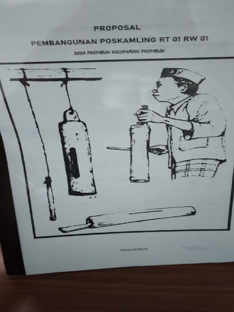 Proposal Pembangunan Poskamling | PDF