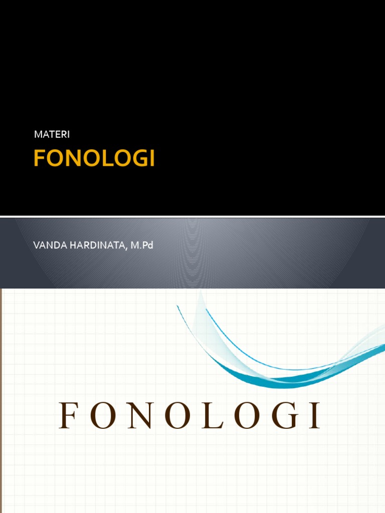 Fonologi | PDF