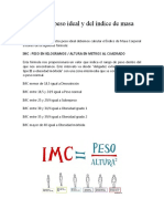 Fórmulas de Peso Corregido y Ideal | PDF