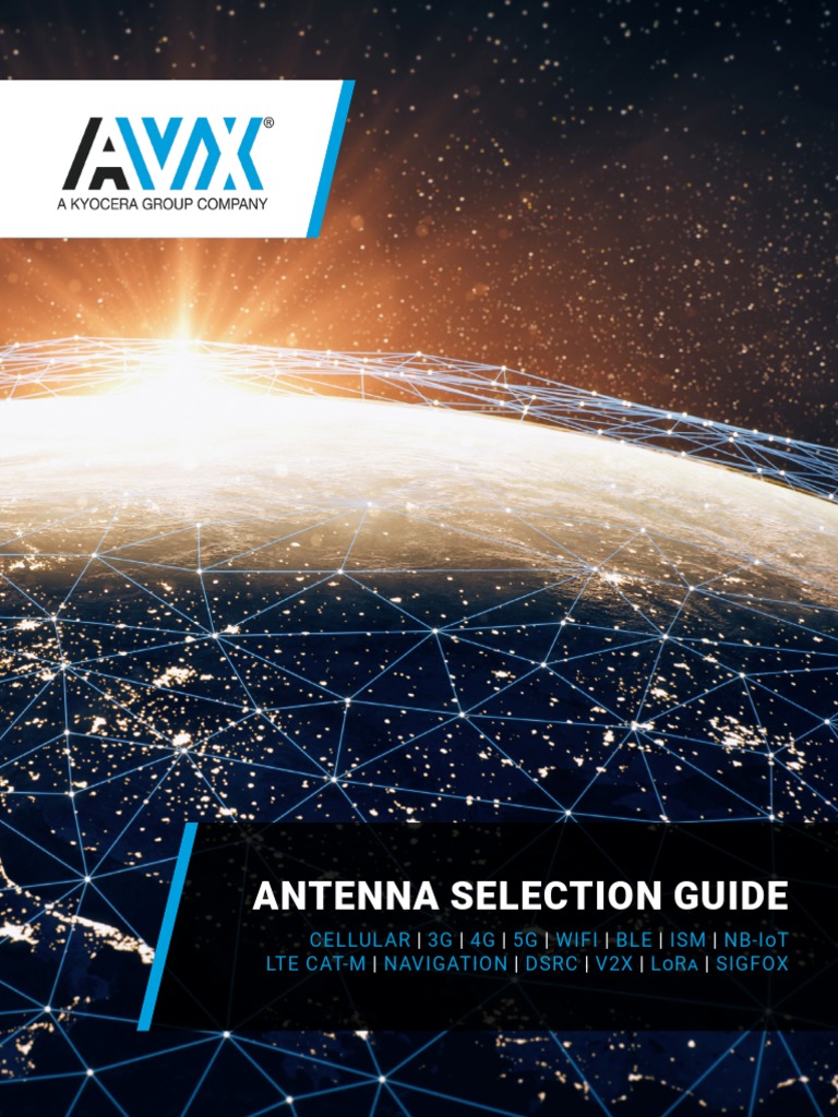 Antenna Selection Guide | PDF | 4 G | Antenna (Radio)