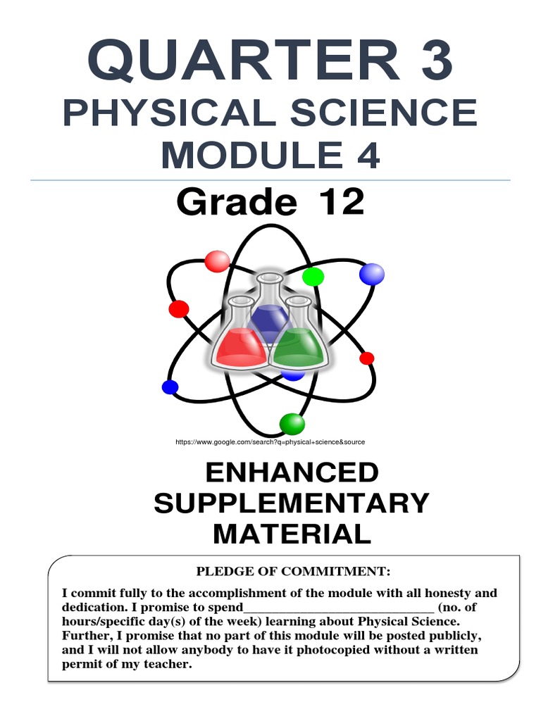 Quarter 3 Physical Science Module 4 | PDF | Sodium Hydroxide | Chemical ...