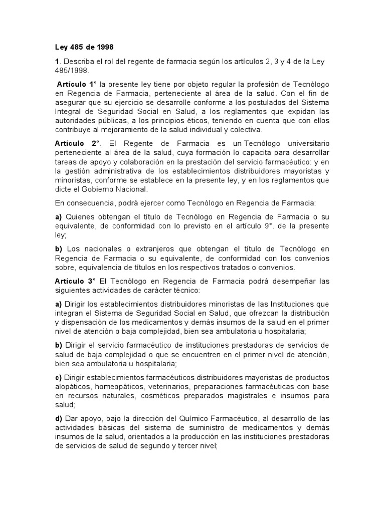 Taller Preparcial 1 | PDF | Farmacia | Farmacéutico