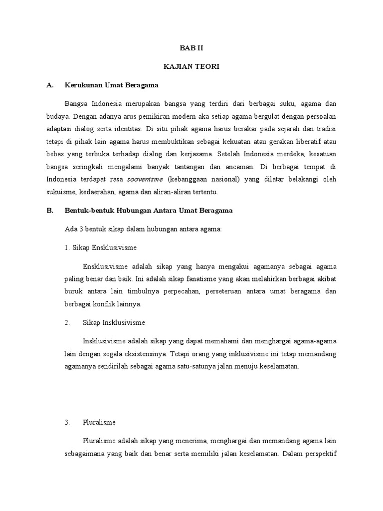 Mini Riset Agama BAB III | PDF