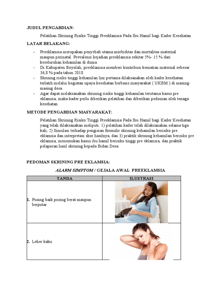 Poster Pedoman Skrining Faktor Risiko Pe | PDF