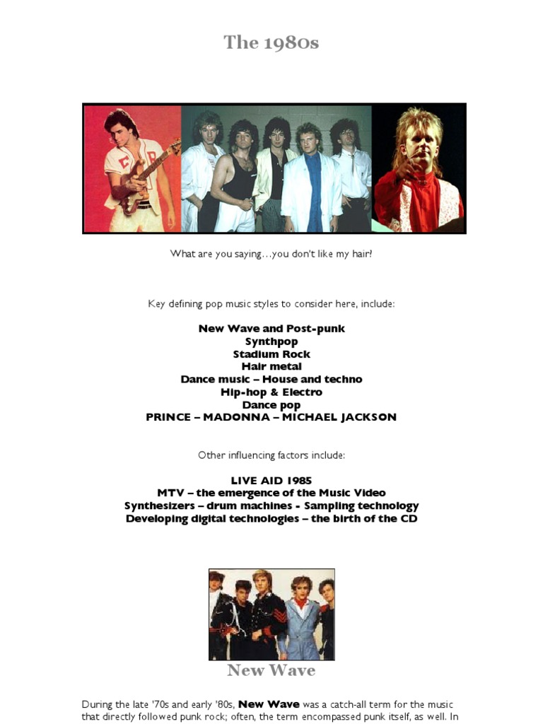 The 1980s: New Wave | PDF