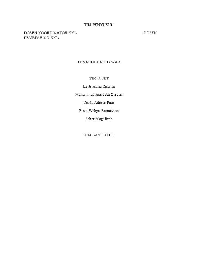 Laporan KKL Perpus Ui | PDF