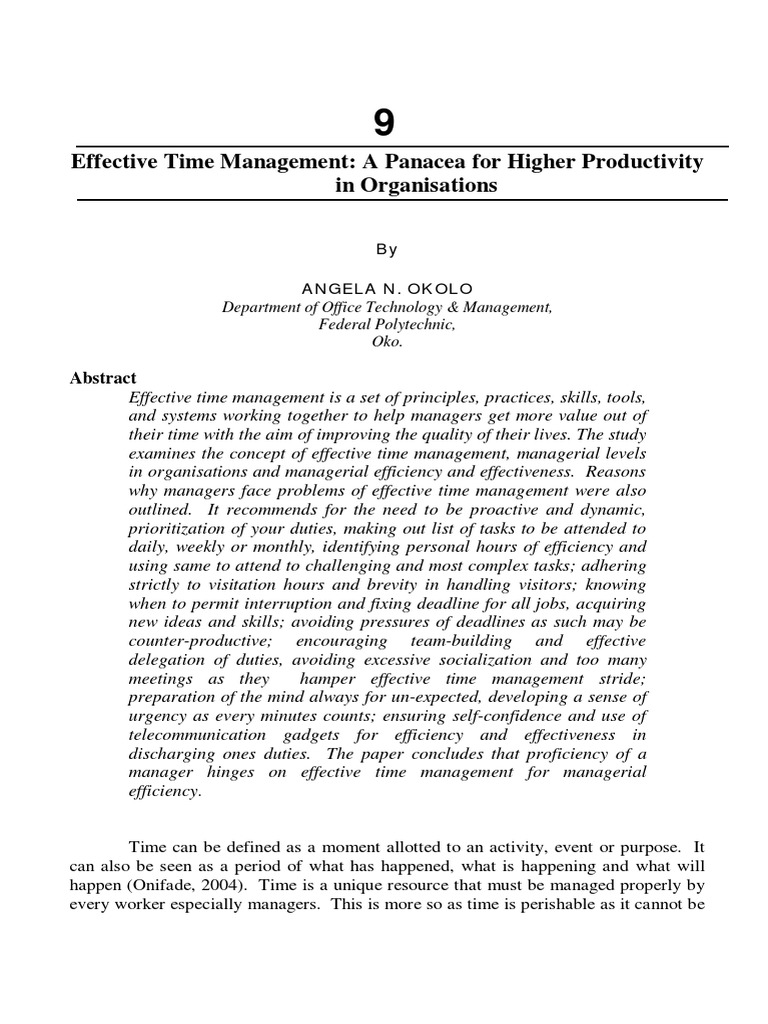 effective-time-management-pdf-time-management-professional-skills