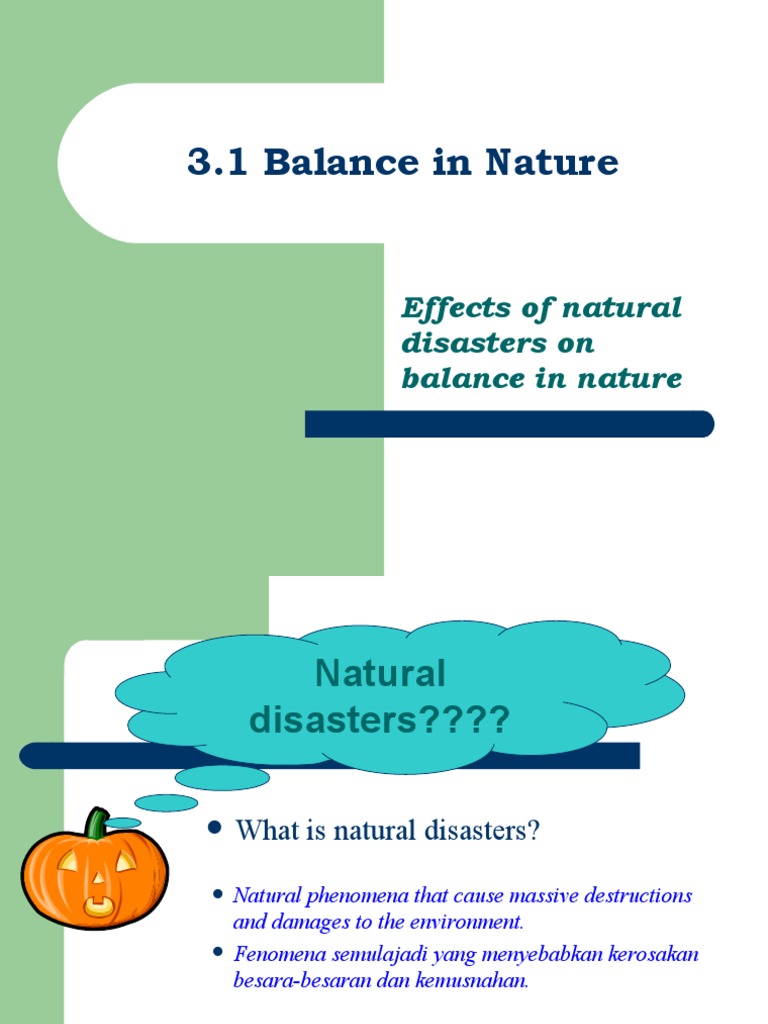 T5 3.1 Balance in Nature | PDF | Wellness | Science & Mathematics