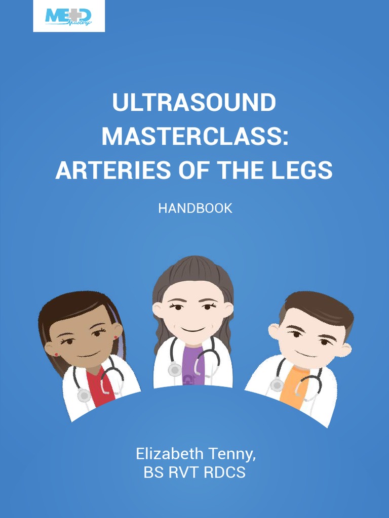 Ultrasound Masterclass: Arteries of The Legs: Elizabeth Tenny, Bs RVT ...