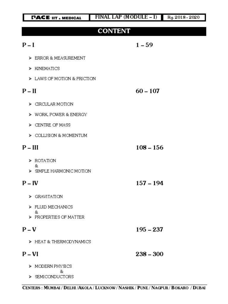 Physics Module - I (Mechanics) | PDF | Euclidean Vector | Force