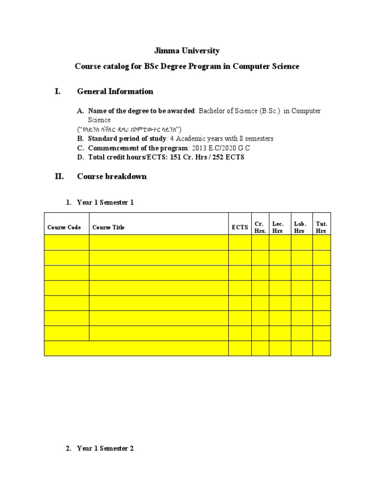 Computer Science | PDF | Bachelor Of Science | Computer Programming