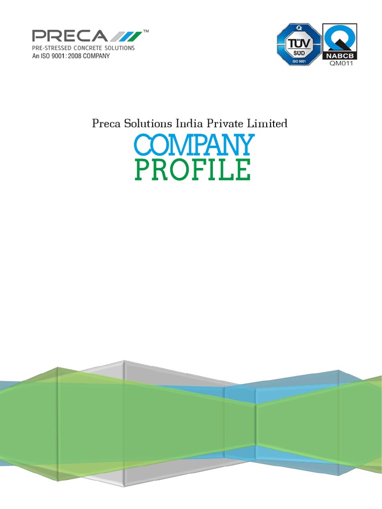 PRECAst Solutions - A Brief Profile | PDF | Precast Concrete ...