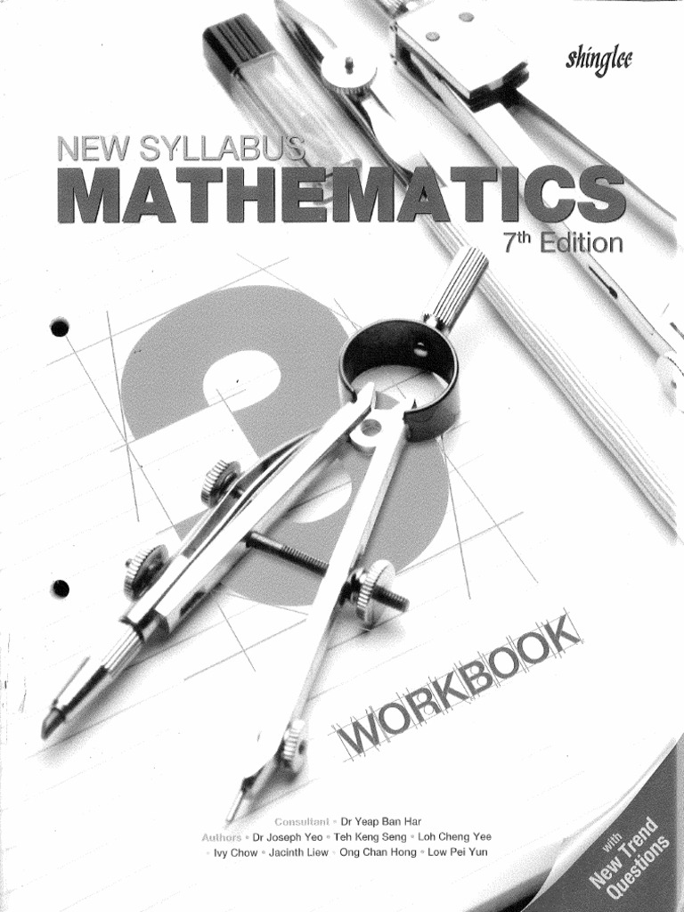 New Syllabus (7th Edition) Math 3 - Workbook | PDF