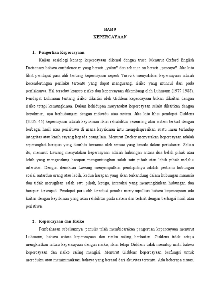 Bab 9,10,11 CBR Sosiologi Ekonomi | PDF