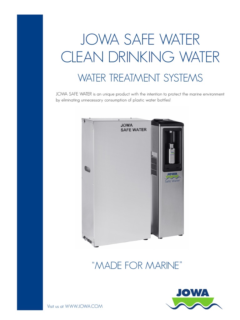 JOWA Safe Water Brochure 1 | PDF | Drinking Water | Water