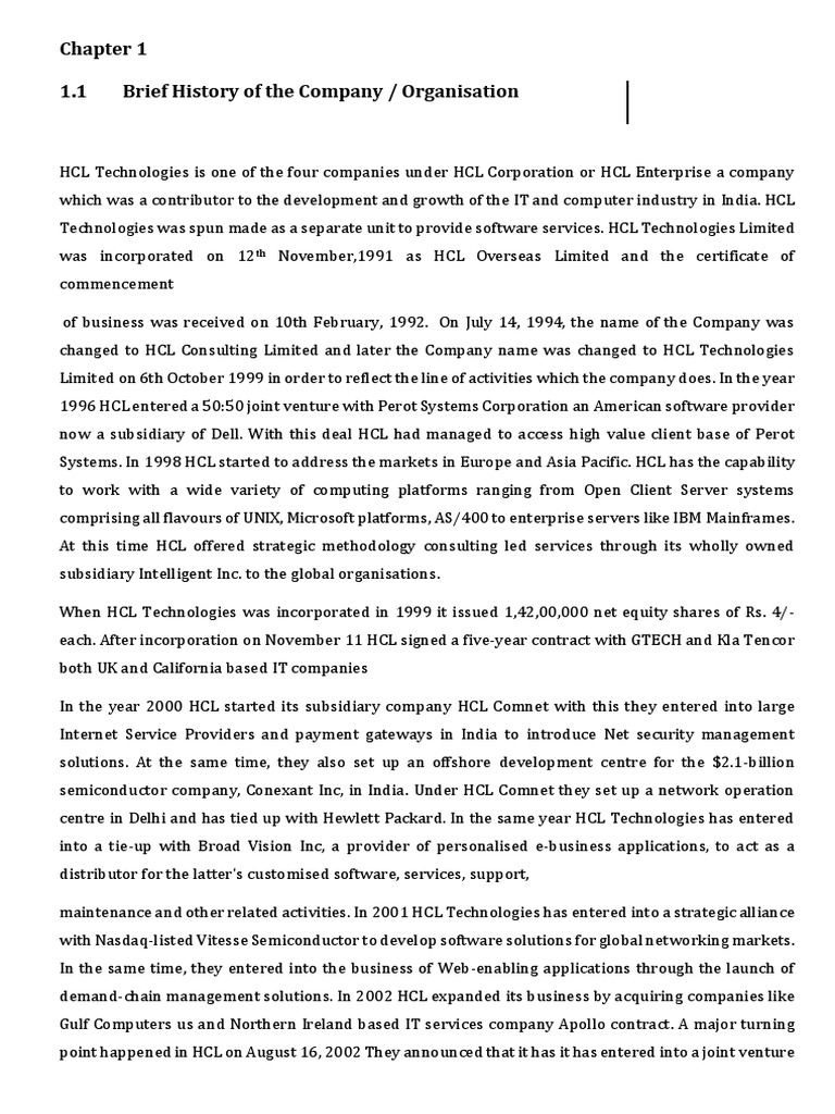 HCL Project Chapter 1 | PDF | Cloud Computing | Ibm