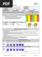 Lathe Machine Risk Assessment | PDF | Risk | Safety