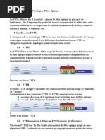 Expose FTTH | PDF | Fibre optique | FTTx