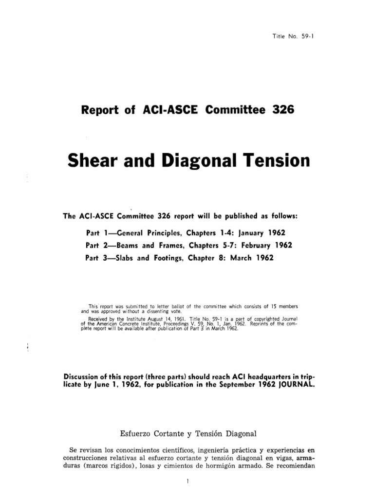 Aci Asce 326 | PDF
