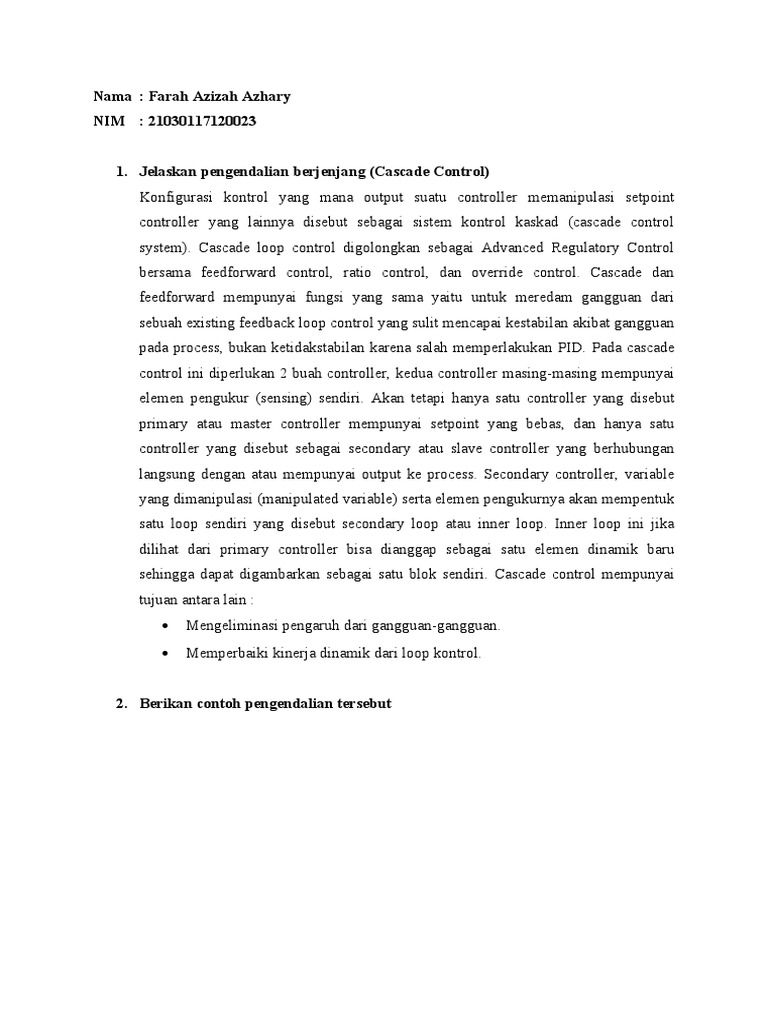 Assignment 4 Advanced Control | PDF Assignment 4 Advanced Control | PDF