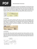 20 Contoh Bukti Transaksi Keuangan | PDF