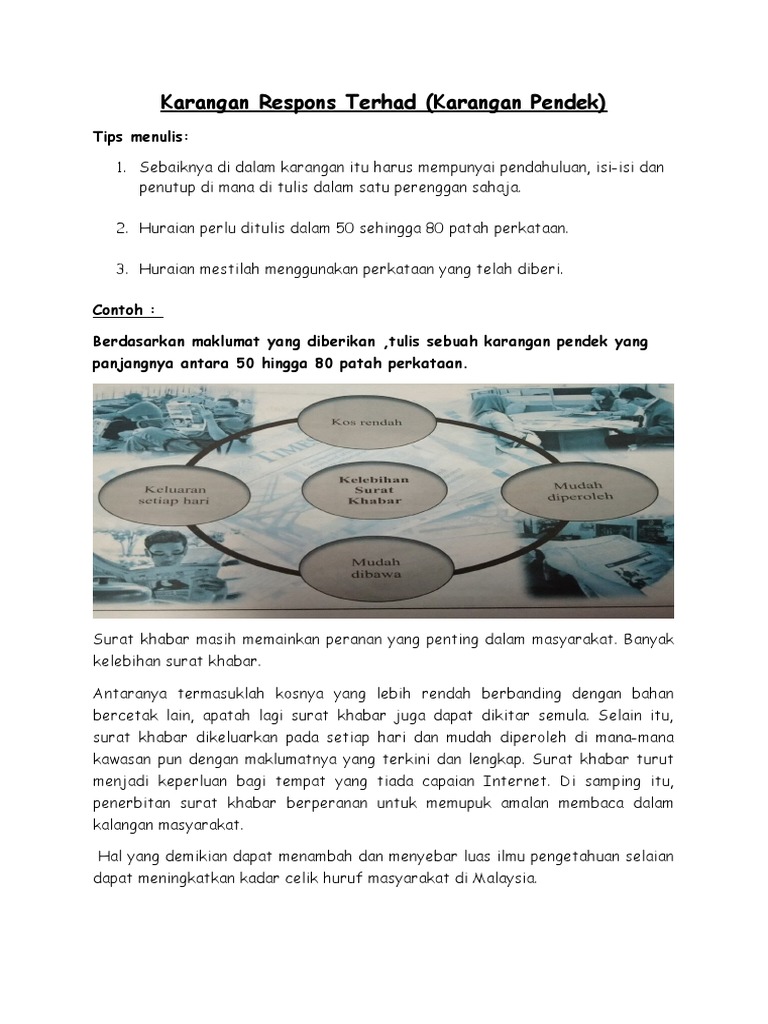Karangan Respond Terhad | PDF