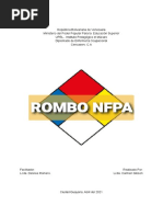 Rombo de Seguridad o Rombo NFPA 704 - GUÍA COMPLETA | PDF | Agua | Combustión