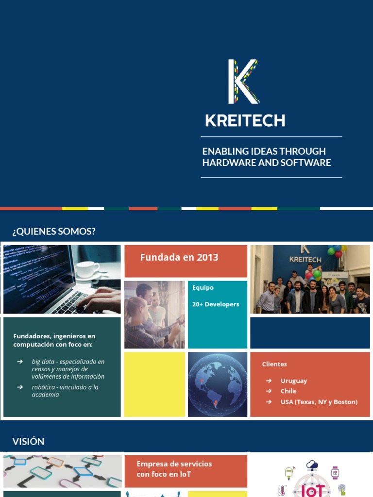 Presentacio - N Kreitech | PDF | Software de la aplicacion | Android (sistema operativo)