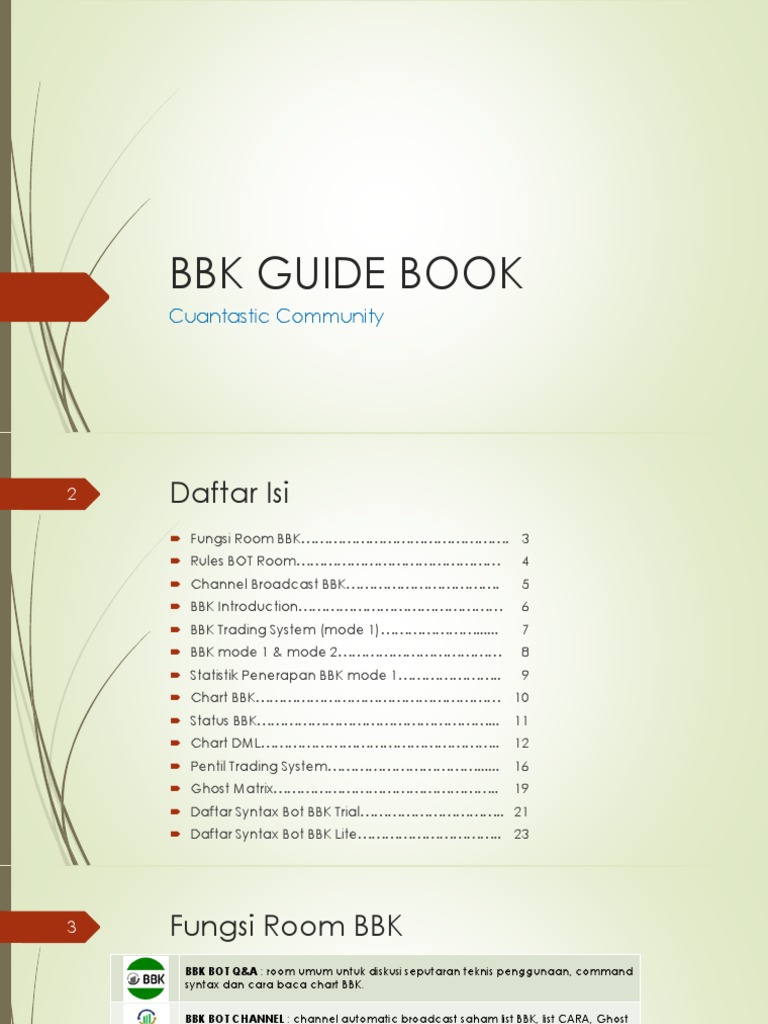 BBK GUIDE BOOK Trial Lite | PDF
