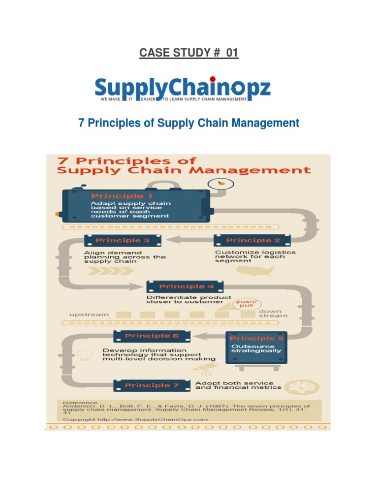 Case Study # 01 | PDF | Supply Chain Management | Enterprise Resource ...