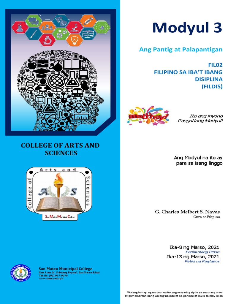 FILDIS Modyul 3 | PDF