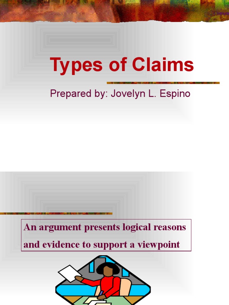 Understanding Types of Claims | PDF | Argument | Reason