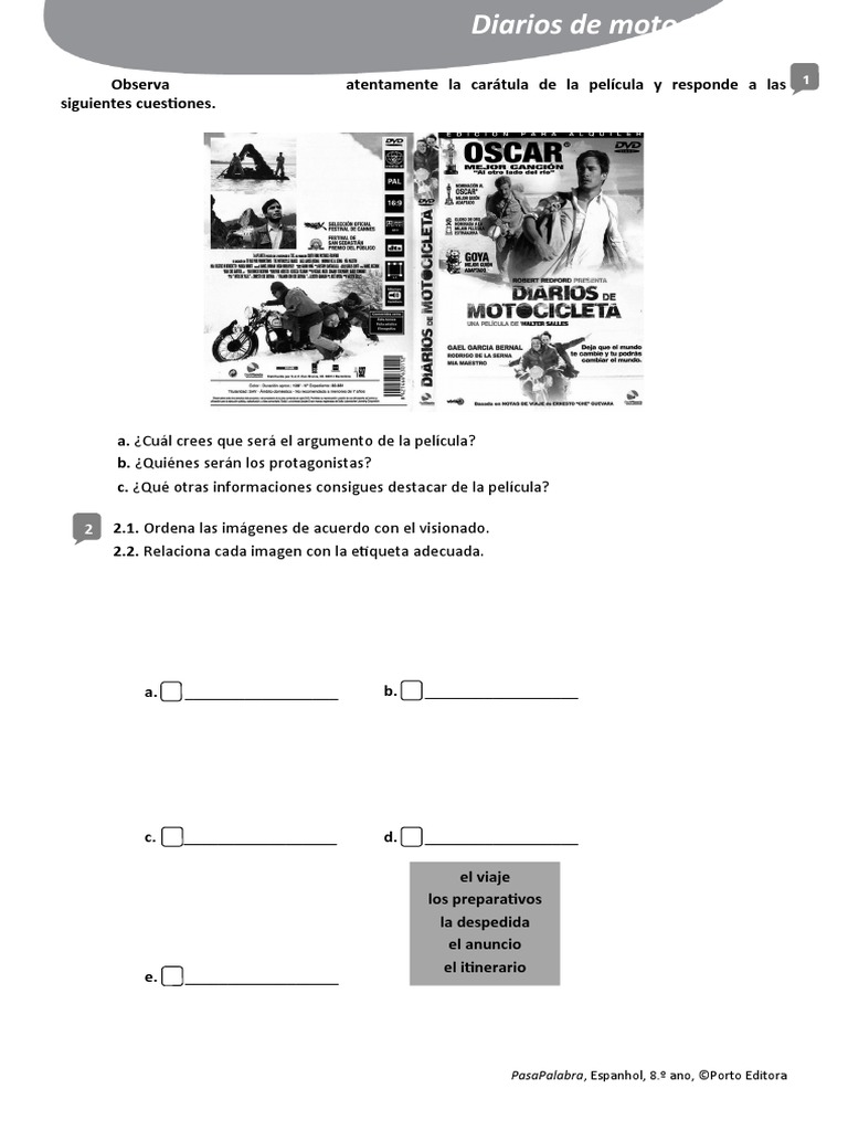 Paspal8 Diarios de Motocicleta | PDF