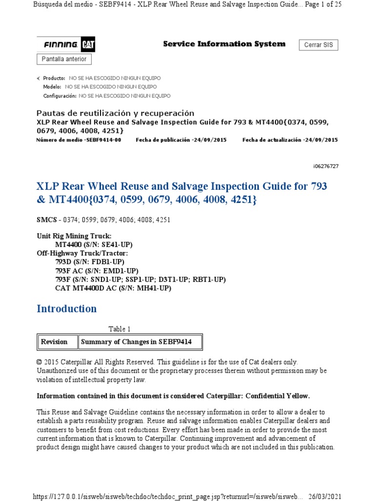 XLP Rear Wheel Reuse and Salvage Inspection Guide | PDF | Materials ...