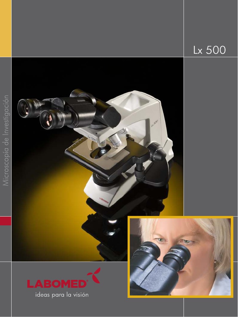 Labomed Lx500 Clinical Microscope Brochure Spanish | PDF