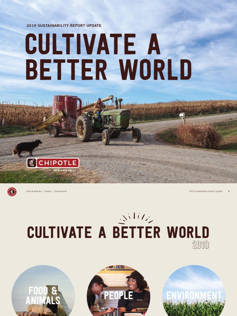 Chipotle 2020 SutainabilityReport | PDF | Chipotle Mexican Grill ...