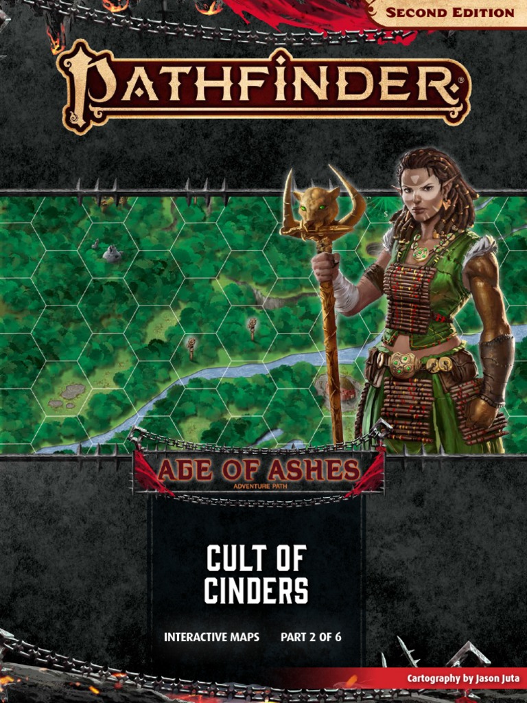 PF 2E - Age of Ashes 2 - Cult of Cinders - Interactive Maps | PDF