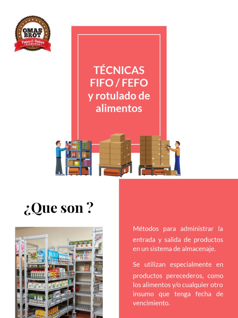 Capacitación Fifo Fefo | PDF | Alimentos | Naturaleza