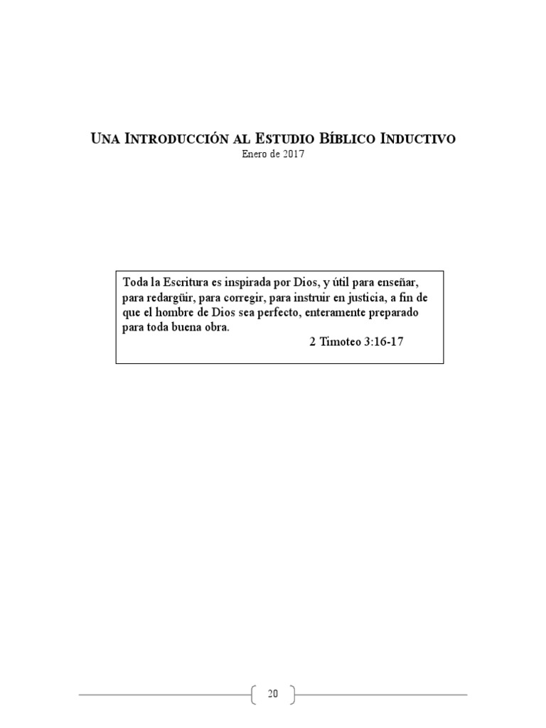 Estudio Inductivo de la Biblia para Niños | PDF | Samaritanos | Biblia