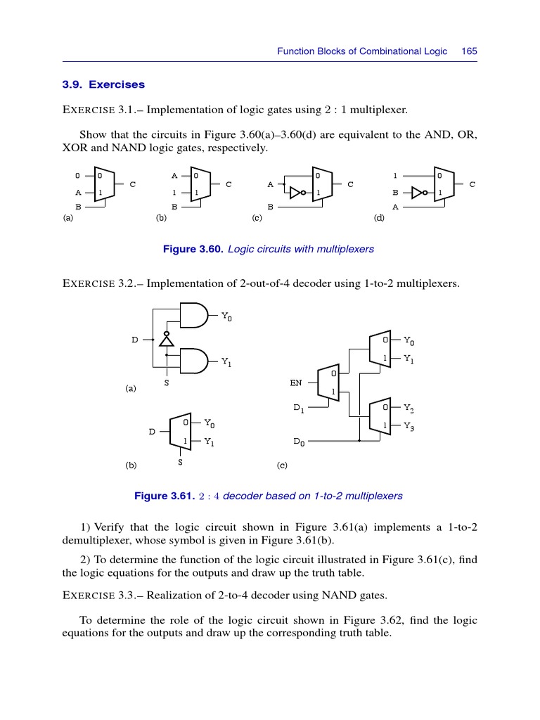Digital Electronics, Volume 1 Combinational Logic Circuits by Tertulien ...