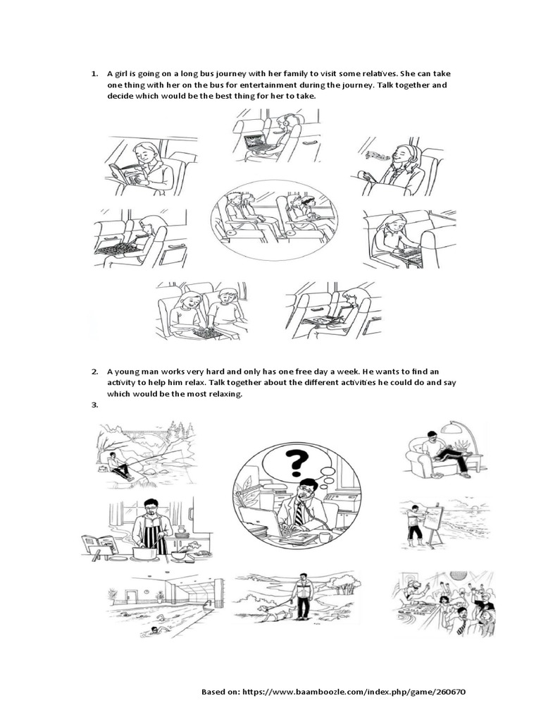 PET Exam Speaking Part 3 | PDF