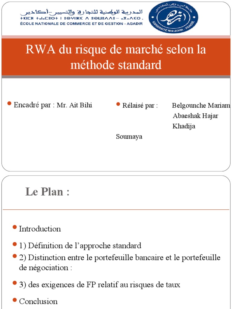 Rwa Rwa Rwa | PDF | Banques | Taux d'intérêt
