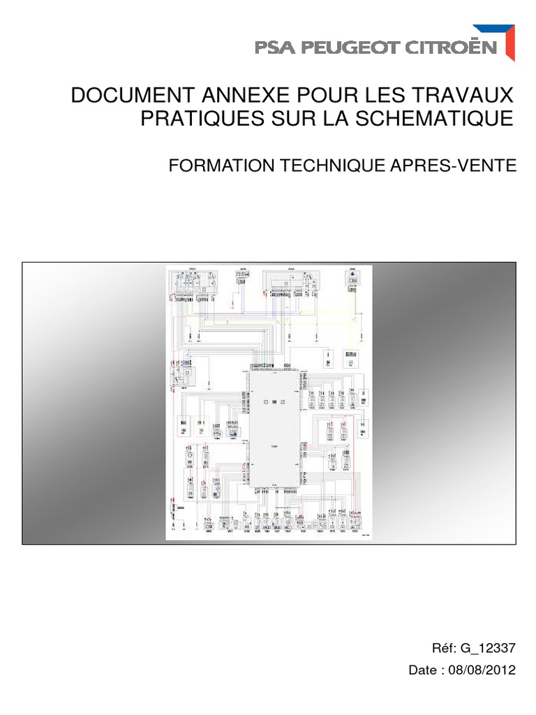 Schematique Electrique | PDF | Multiplexage | Connectique