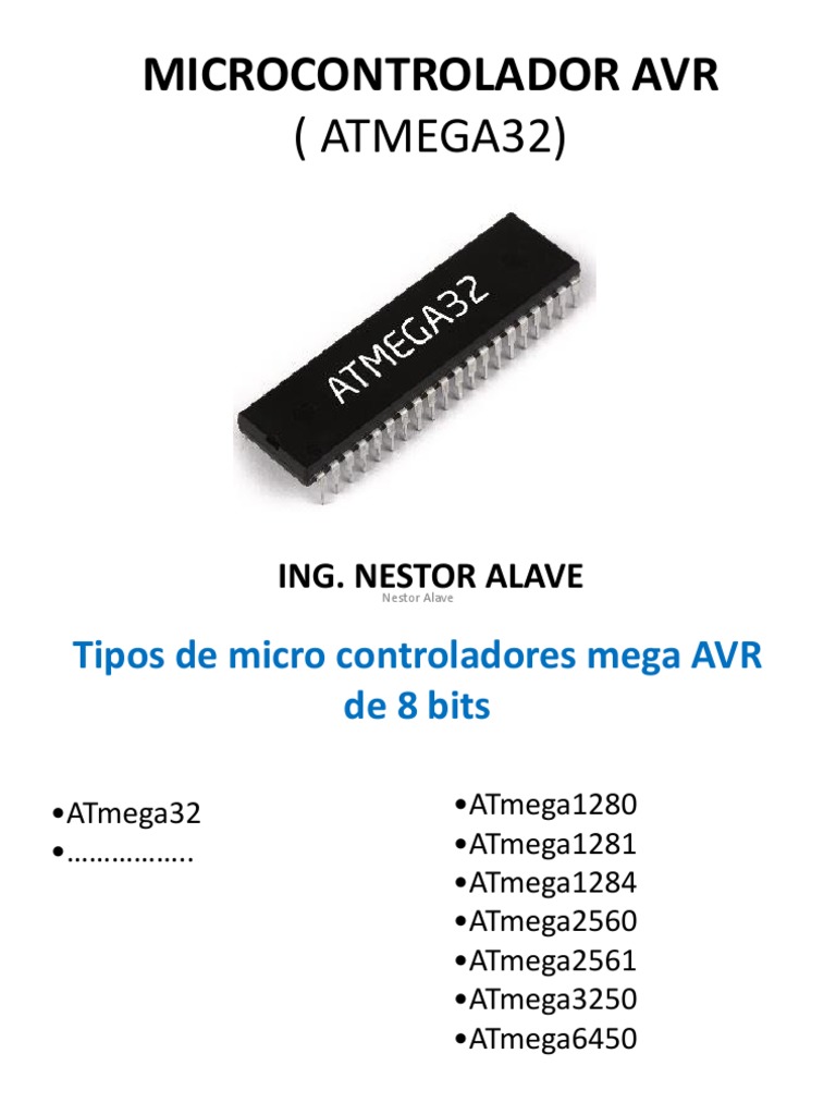 C5 AVR Microcontroladores | PDF | Microcontrolador | Programa de ...