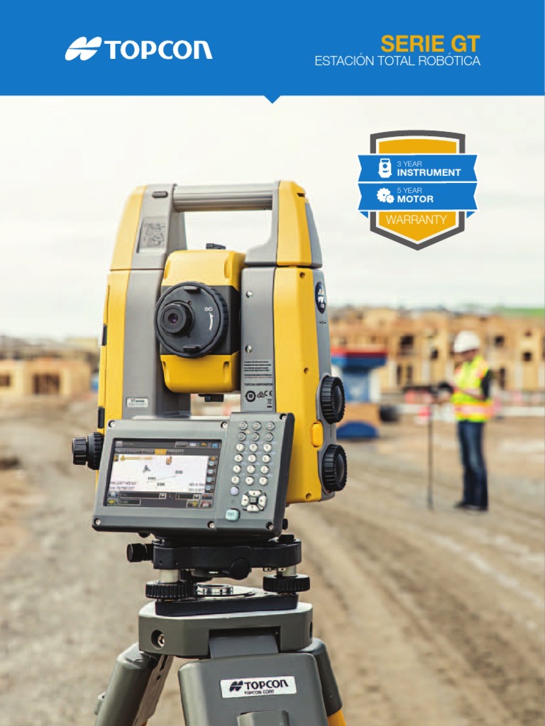 Topcon GT 501 503 505 1001 1002 1003 Espanol Catalogo Caracteristicas ...