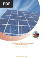 Fixed Solar Mounting Structure Drawing | PDF | Equipment