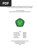 Artikel Uji Linearitas (Muhammad Ainul Yakin) | PDF